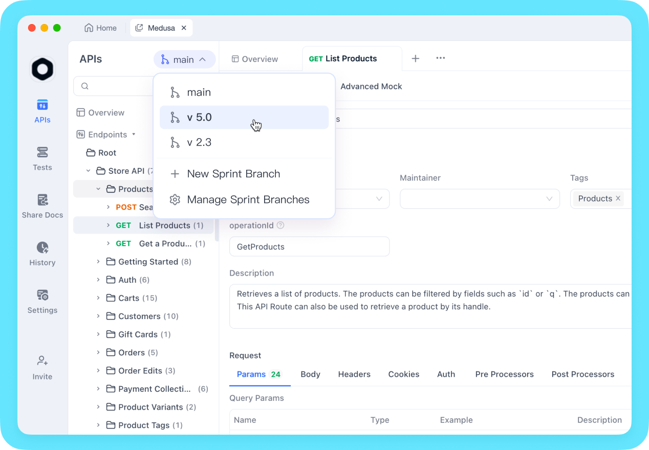 API Collaboration for Teams - Real-Time Co-Editing & Sprint Branches ...